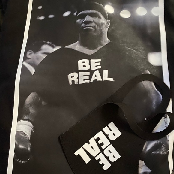 mk2sideezz.com | Shirts | Face Mask Be Real Mike Tyson Tee Combo | Poshmark